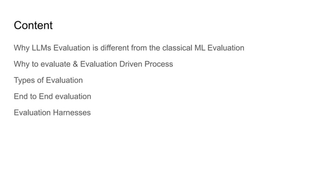 Evaluating LLM Models for Production Systems Methods and Practices - | PDF