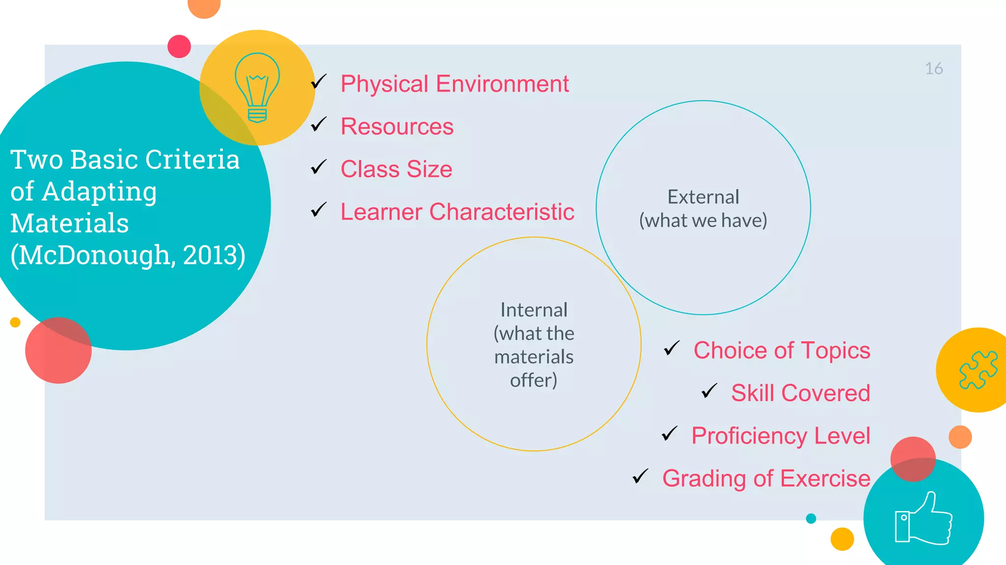 Evaluating and Adapting materials, Technology in ELT | PPTX