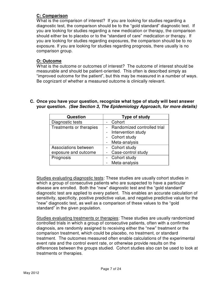 Evaluating medical literature guide final 5.7.12