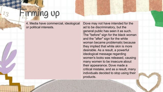 Lesson 5 Evaluating Messages and/or Images of different types of texts ...