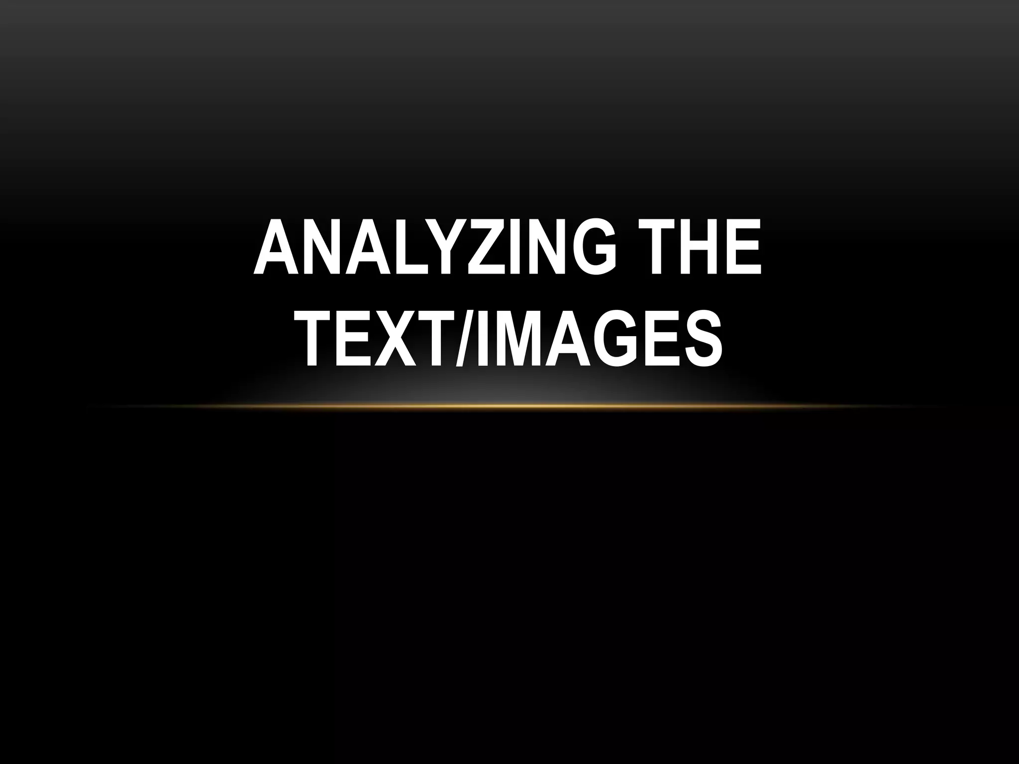 Evaluating messages or images of different types of texts reflecting ...