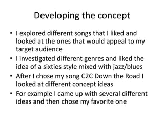 Evaluating music video | PPT