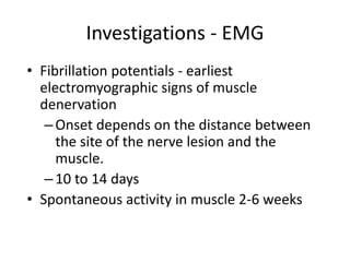 Evaluating nerve injury and regeneration | PPTX