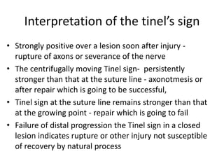 Evaluating nerve injury and regeneration | PPTX