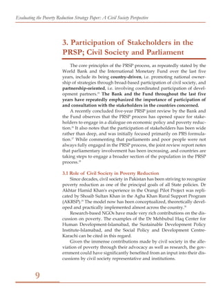 Evaluating poverty reduction strategy paper a civil society perspective ...