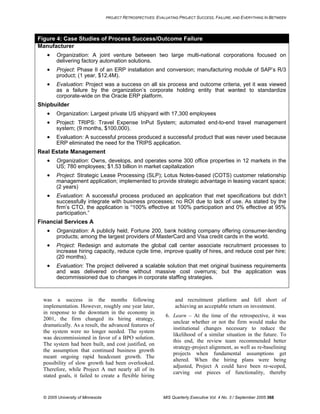 Evaluating Project Success | PDF