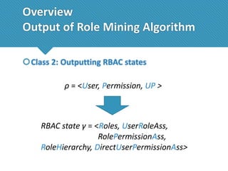 Evaluating Role Mining Algorithms | PDF