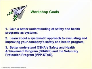 Evaluating safety management systems | PPT