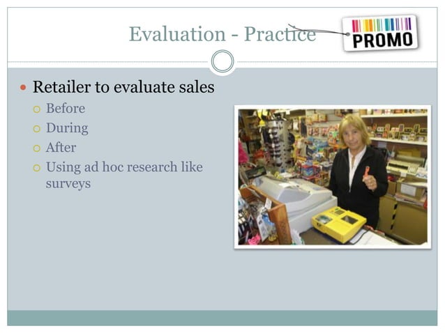 Evaluating sales promotion effectiveness | PPTX