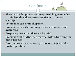Evaluating sales promotion effectiveness | PPTX