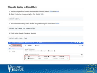 Evaluating Serverless Machine Learning Performance On Google Cloud Run.pptx