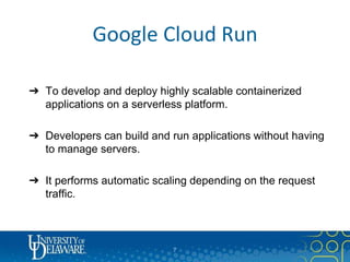 Evaluating Serverless Machine Learning Performance On Google Cloud Run.pptx