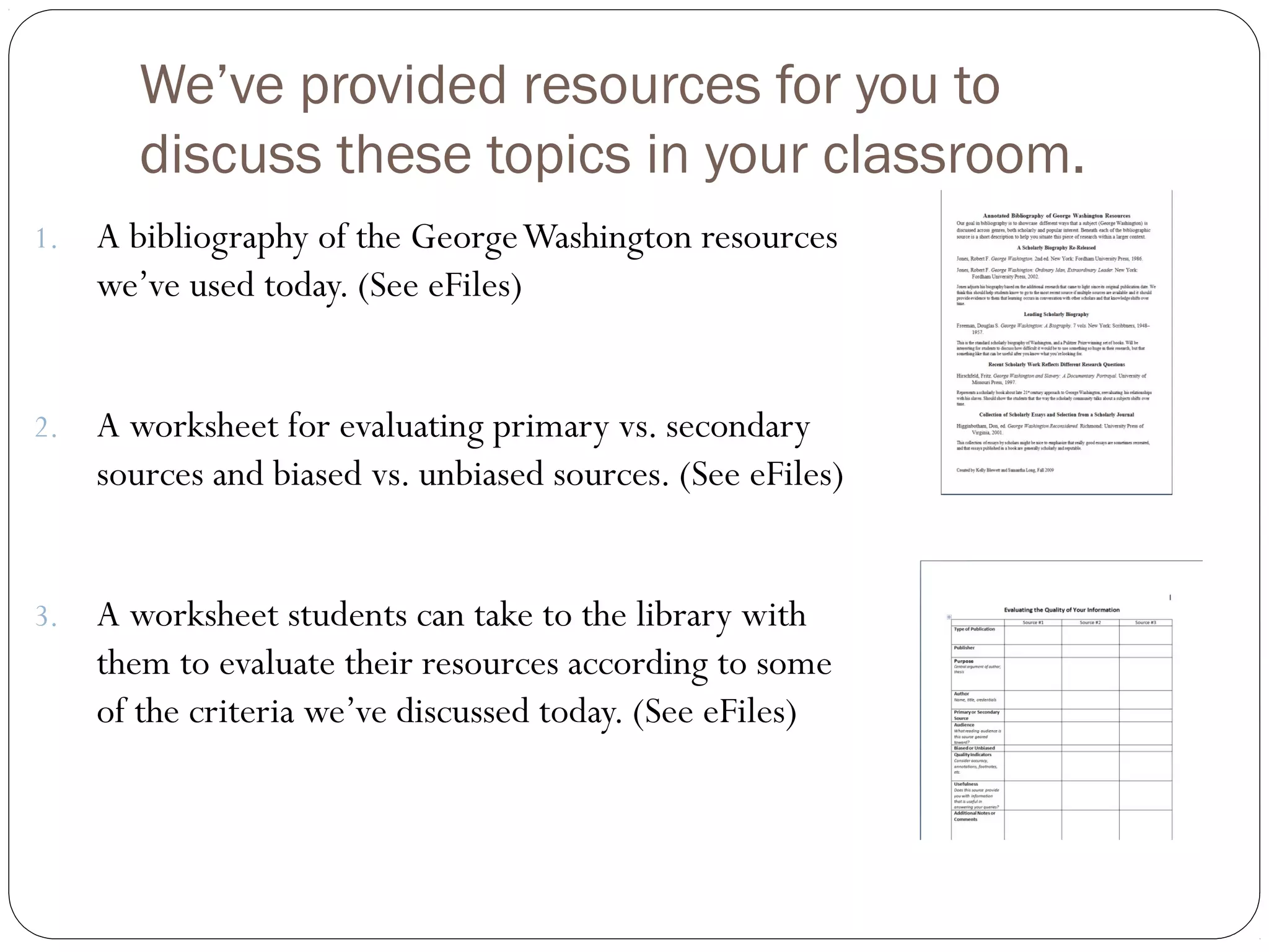 Evaluating sources | PPT