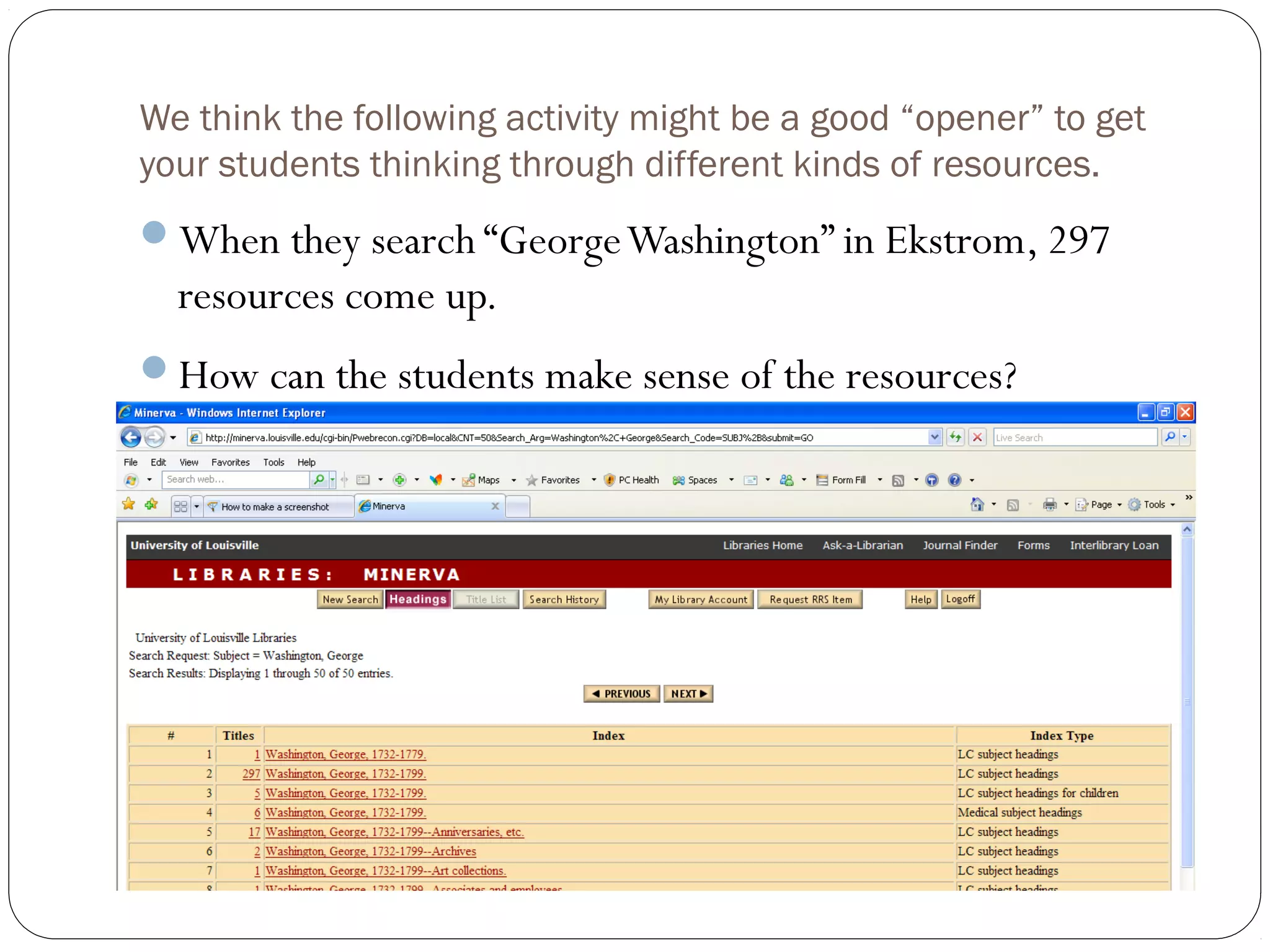 Evaluating sources | PPT