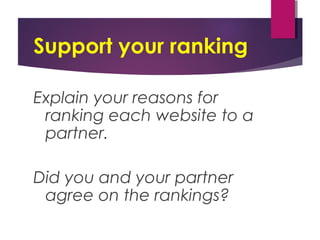 Evaluating Sources' Reliability | PPT