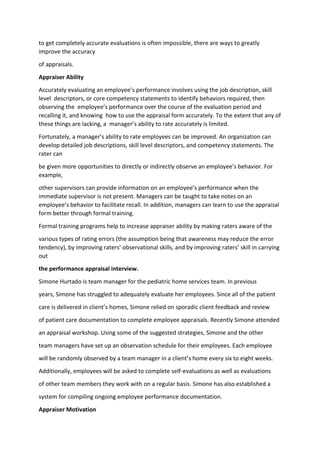 Evaluating Staff performance.docx evaluating staff performance | DOCX