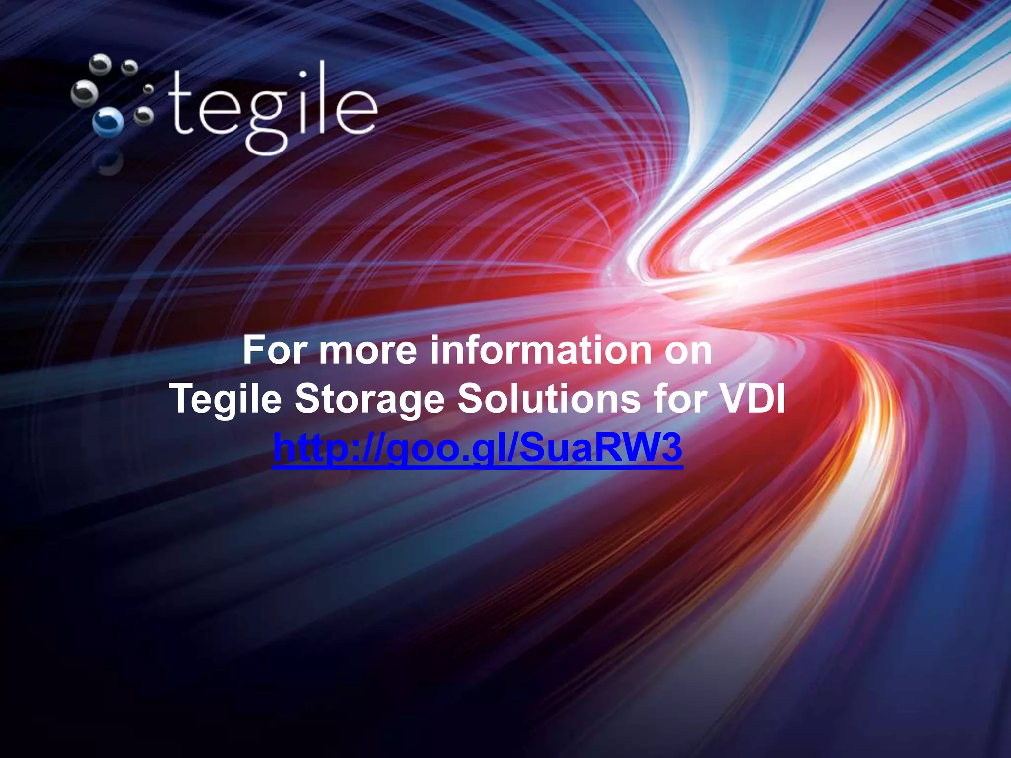 Evaluating Storage for VDI Projects | PPTX