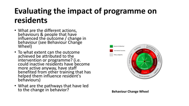 Evaluating Systems Change - Annexes | PPT