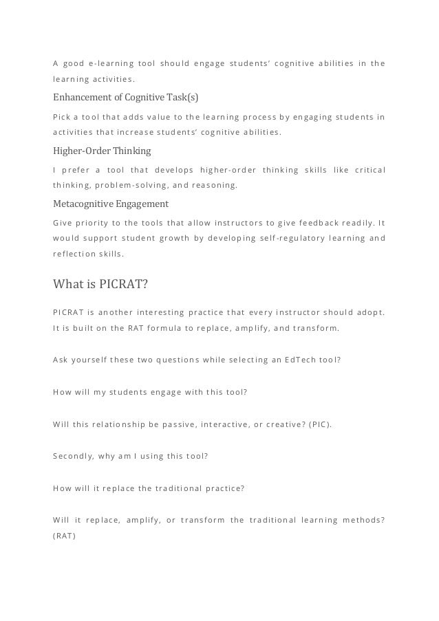 Evaluating Technology Use in the Classroom.pdf | Education industry ...