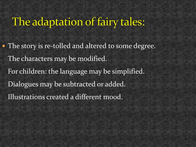 Evaluating the Adaptation of a Literary - 1.pptx | Educational ...