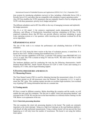 Evaluating the performance and behaviour of rt xen | PDF