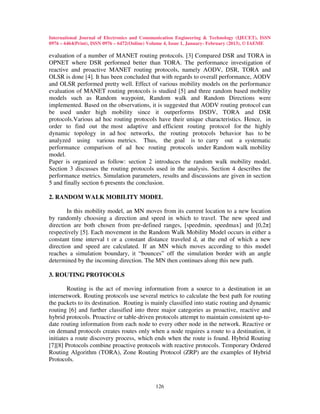 Evaluating the performance of manet routing protocols | PDF