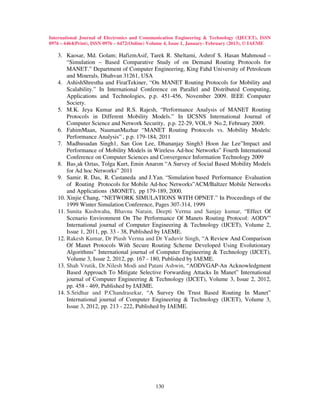 Evaluating the performance of manet routing protocols | PDF