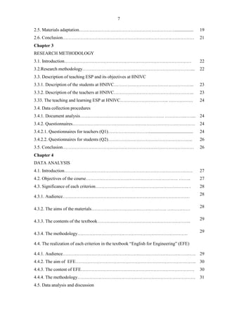 Evaluating the textbook English for engineering for students at Hanoi industrial vocational ...