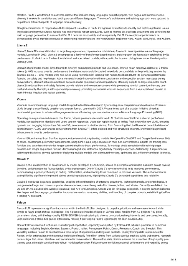 Evaluating the top large language models.pdf | Artificial Intelligence | Technology & Computing