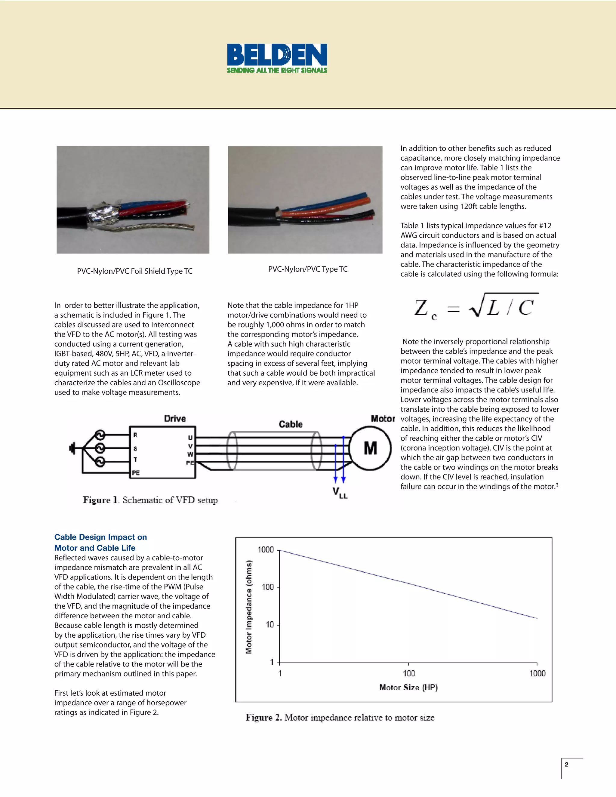 Evaluating Vfd Cable Parameters | PDF