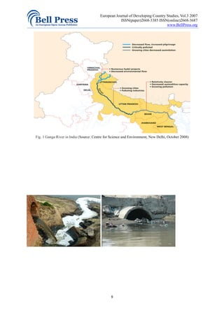 Evaluating water quality of ganga river within uttar | PDF