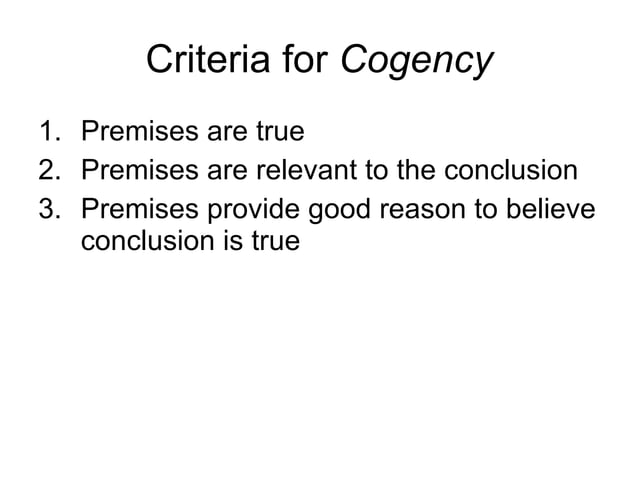 Evaluation : Logical Fallacy (Insufficient Evidence)