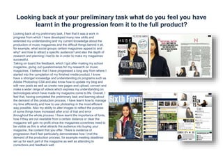 AS MEDIA STUDIES EVALUATION: UNIT G321 | PPT