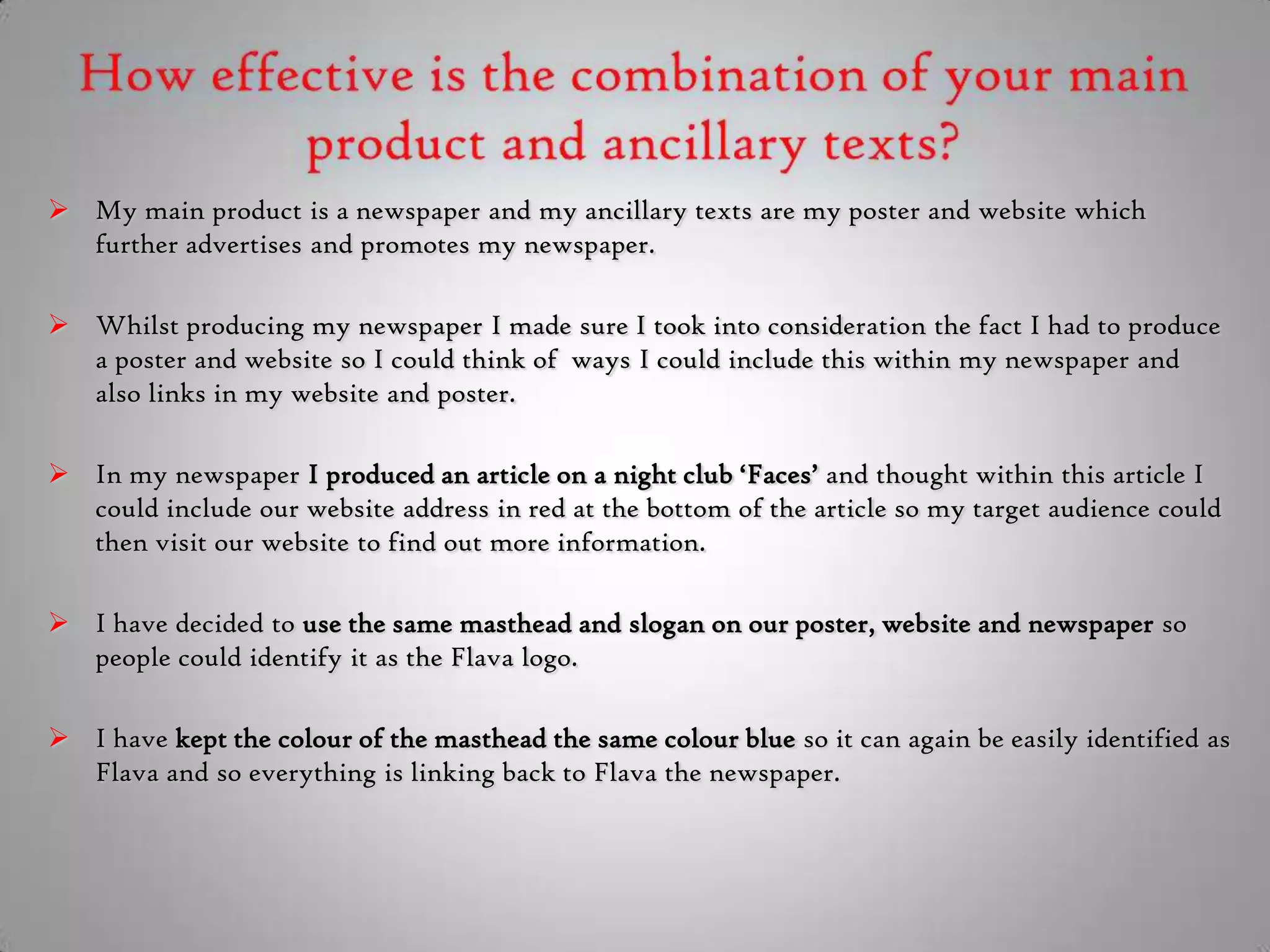 A2 Evaluation presentation | PPTX