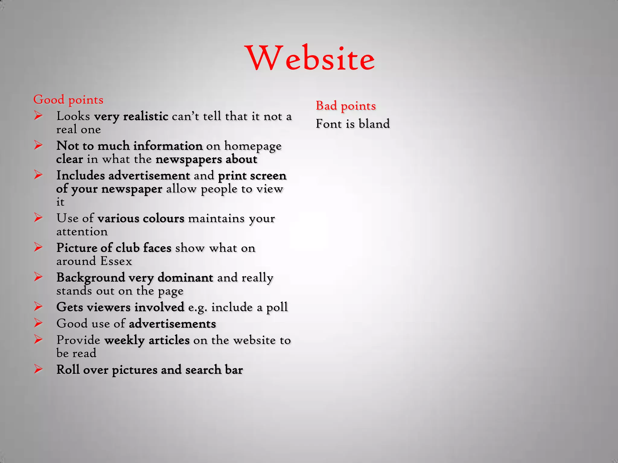 A2 Evaluation presentation | PPTX