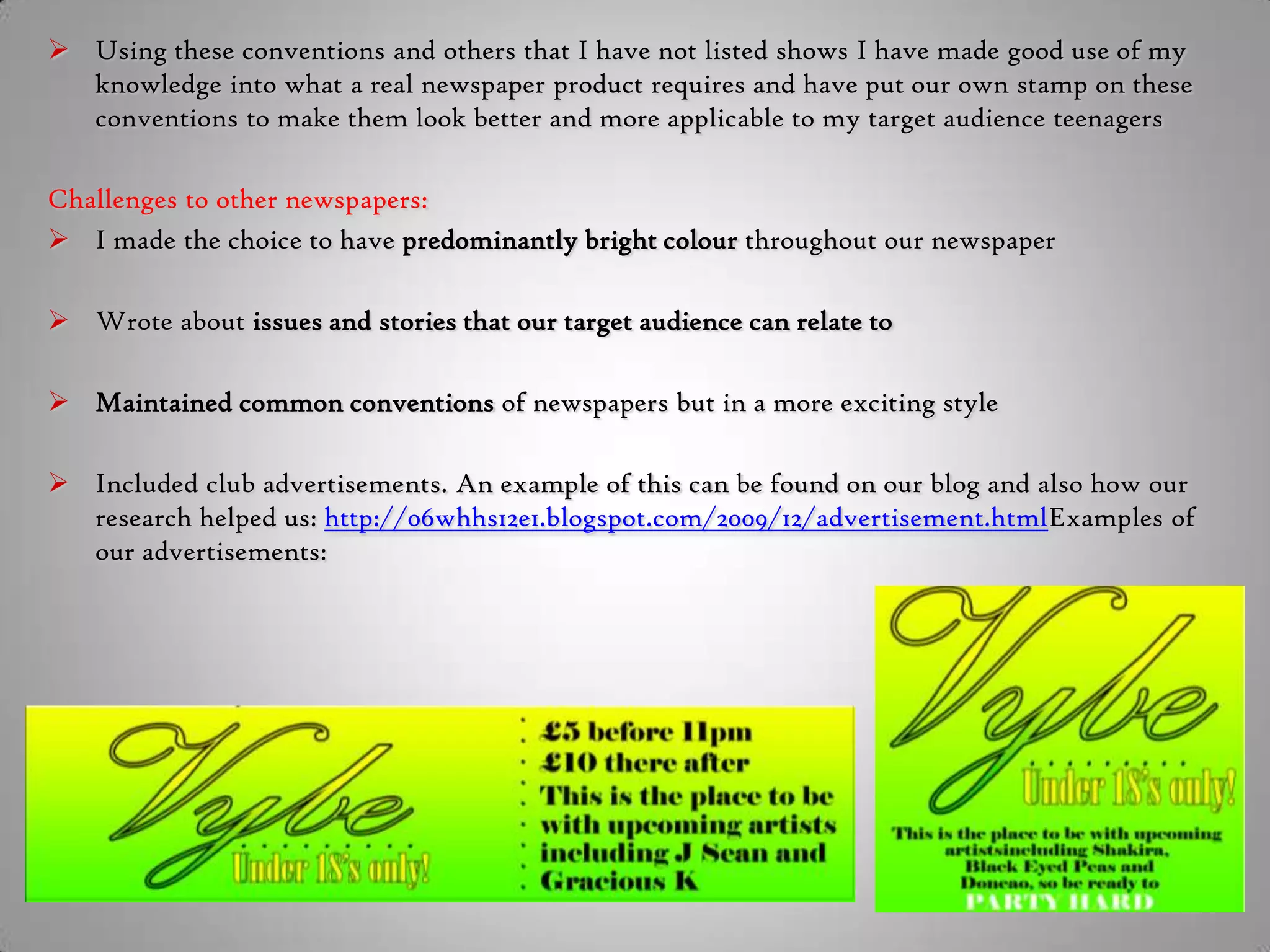 A2 Evaluation presentation | PPTX