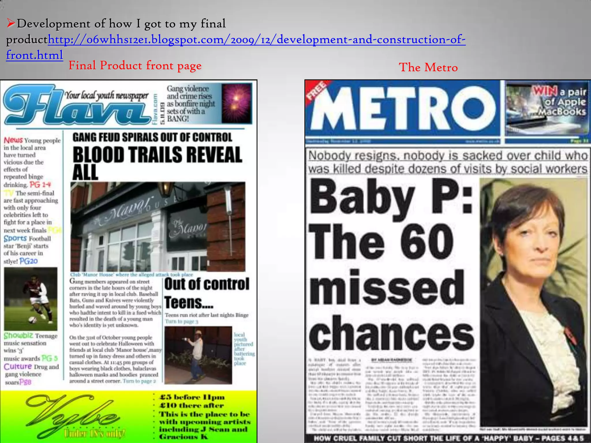 A2 Evaluation presentation | PPTX