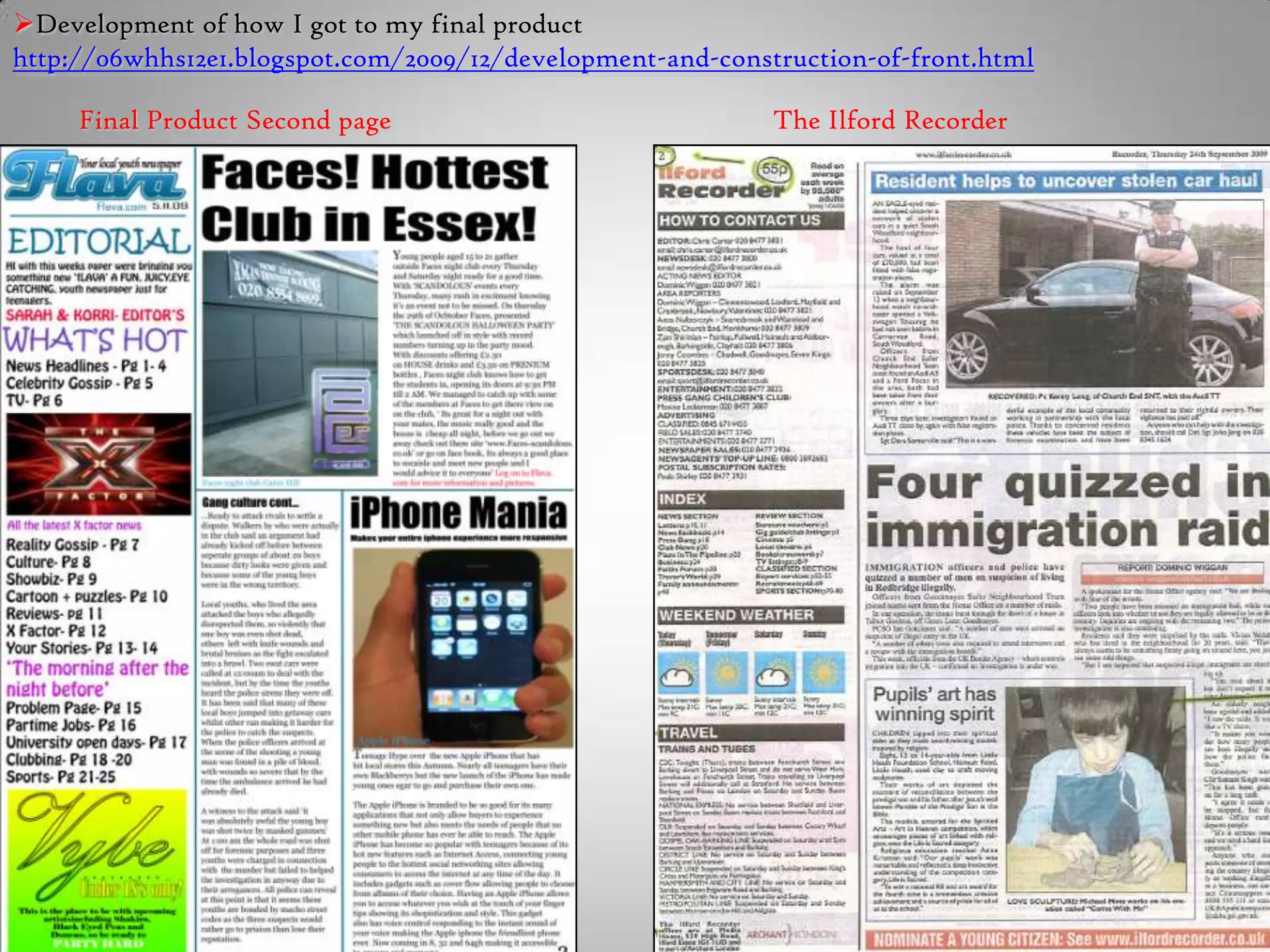 A2 Evaluation presentation | PPTX