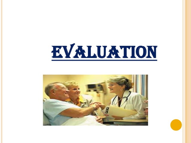 nursing process Evaluation | PPTX