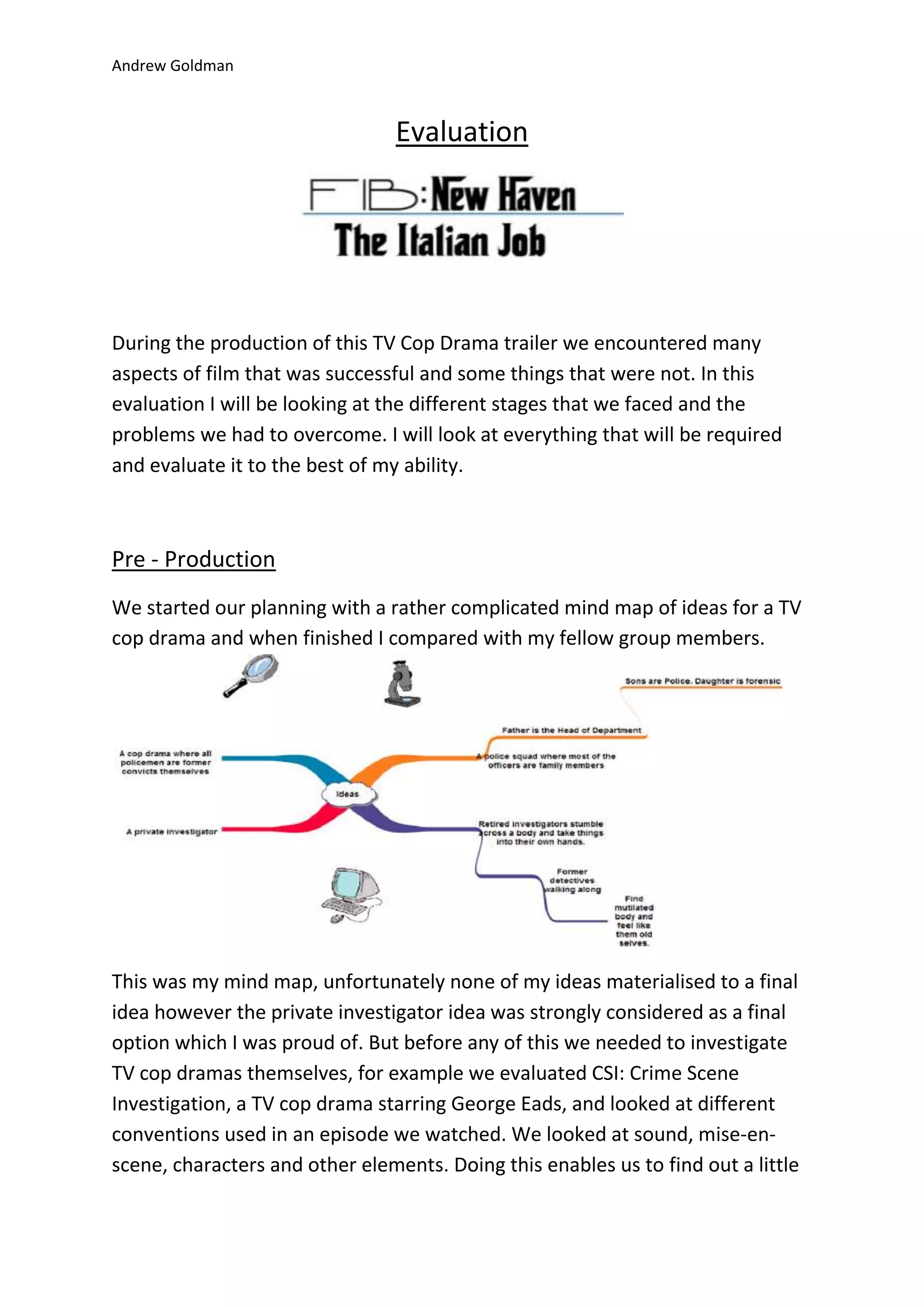 Evaluation of my trailer | PDF