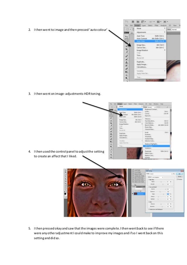 Evaluation- Photography