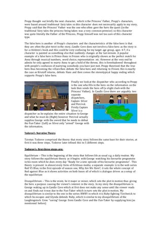 Narrative Theory | DOCX