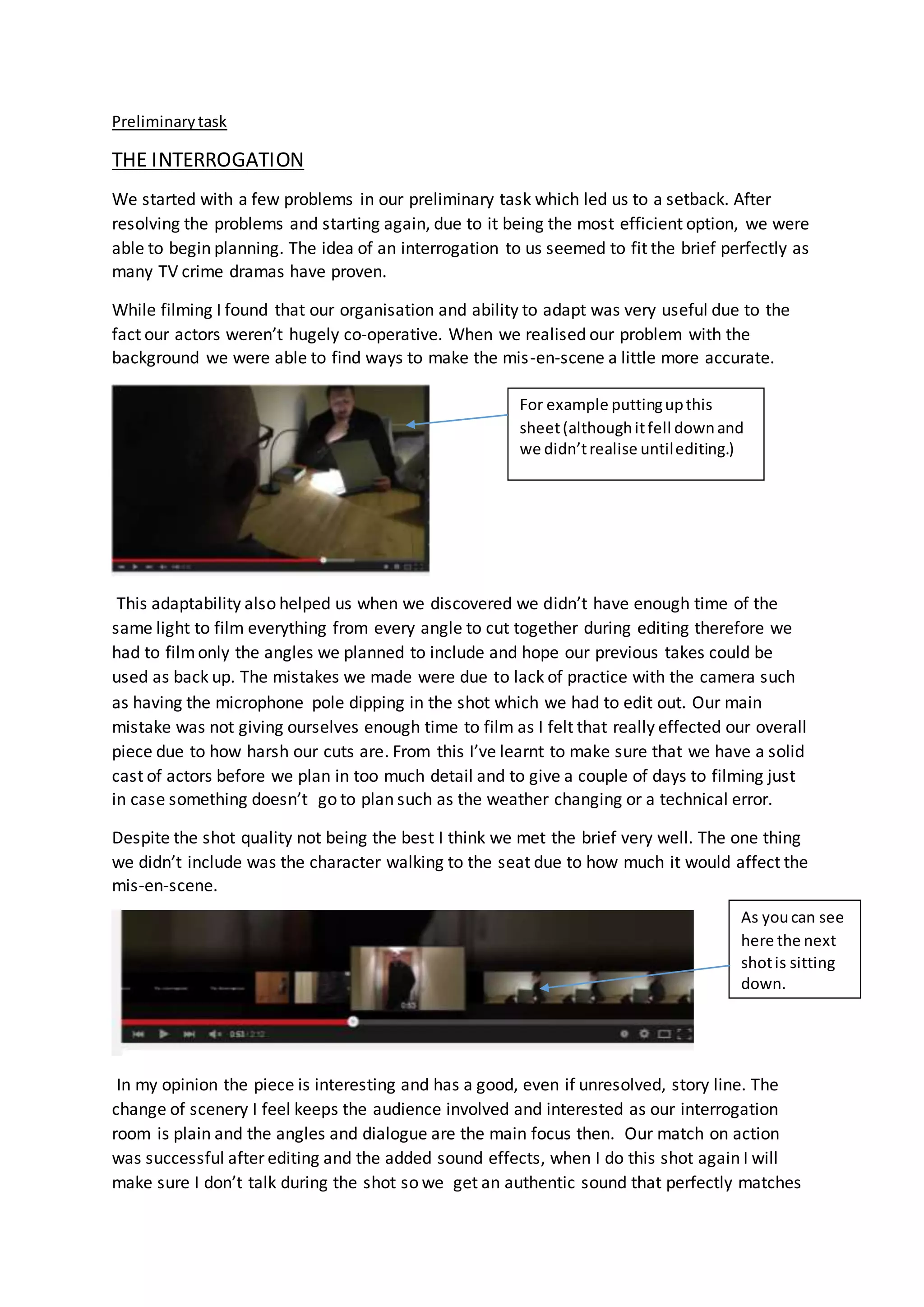 Evaluation of The Interrogation | DOCX