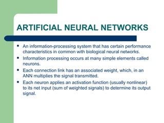 Character Recognition using Artificial Neural Networks | PPT