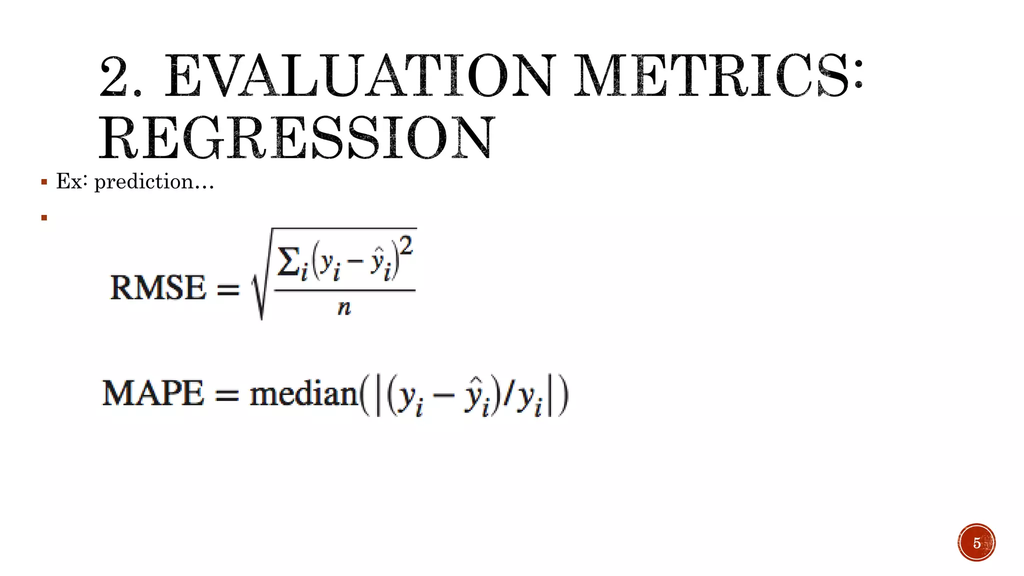 Model Evaluation Machine Learning Pptx