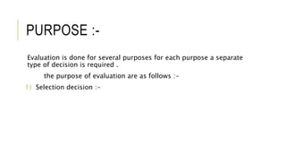 Evaluation | PPT