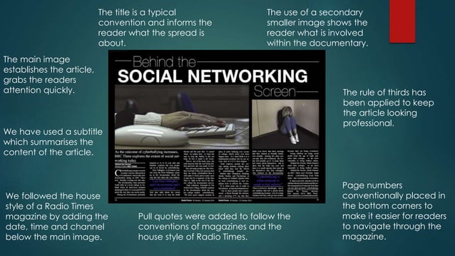 Media Evaluation for Course work - Todd Lillis- Question 1 | PPTX