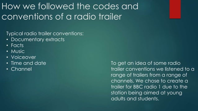 Media Evaluation for Course work - Todd Lillis- Question 1 | PPTX