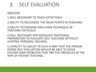 teacher evaluation | PPTX