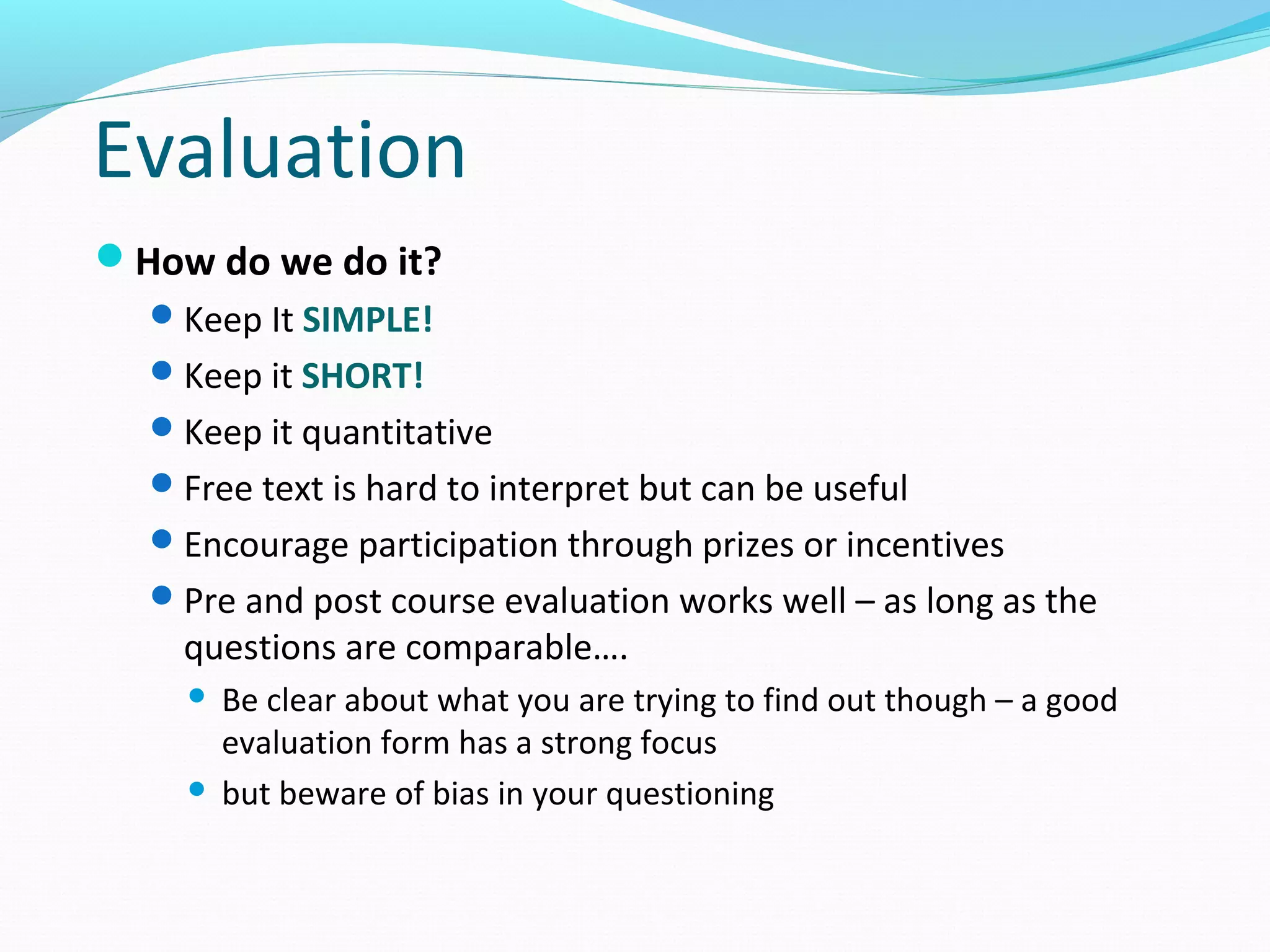 Evaluation and Impact Measurement - Imperial College London | PPT